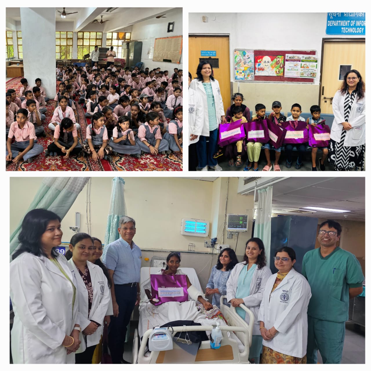 AIIMS Trauma Center Marks Poshan Maah with a Call for Smarter Eating Habits